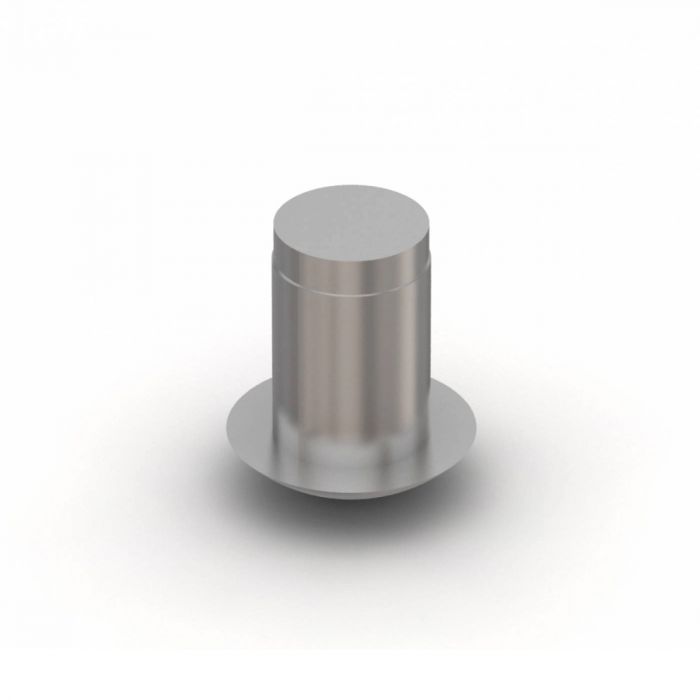 Headed End Cap - 6mm Diameter - Steel