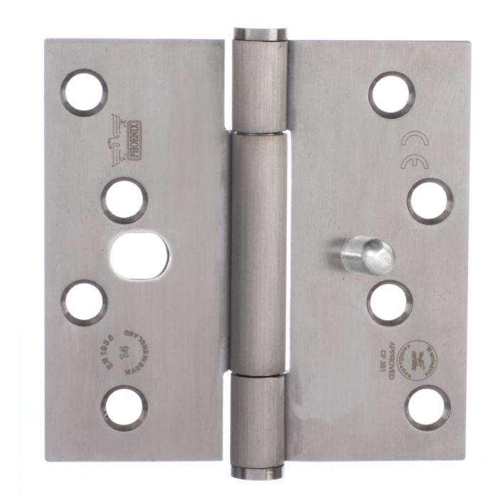 7740 Concealed Bearing Dog Bolt Hinge - Stainless Steel - Satin ...